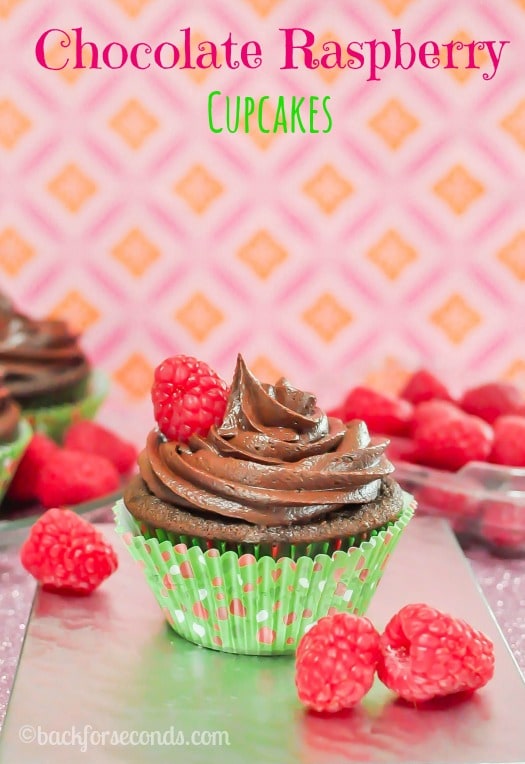 Chocolate Raspberry Cupcakes Back For Seconds